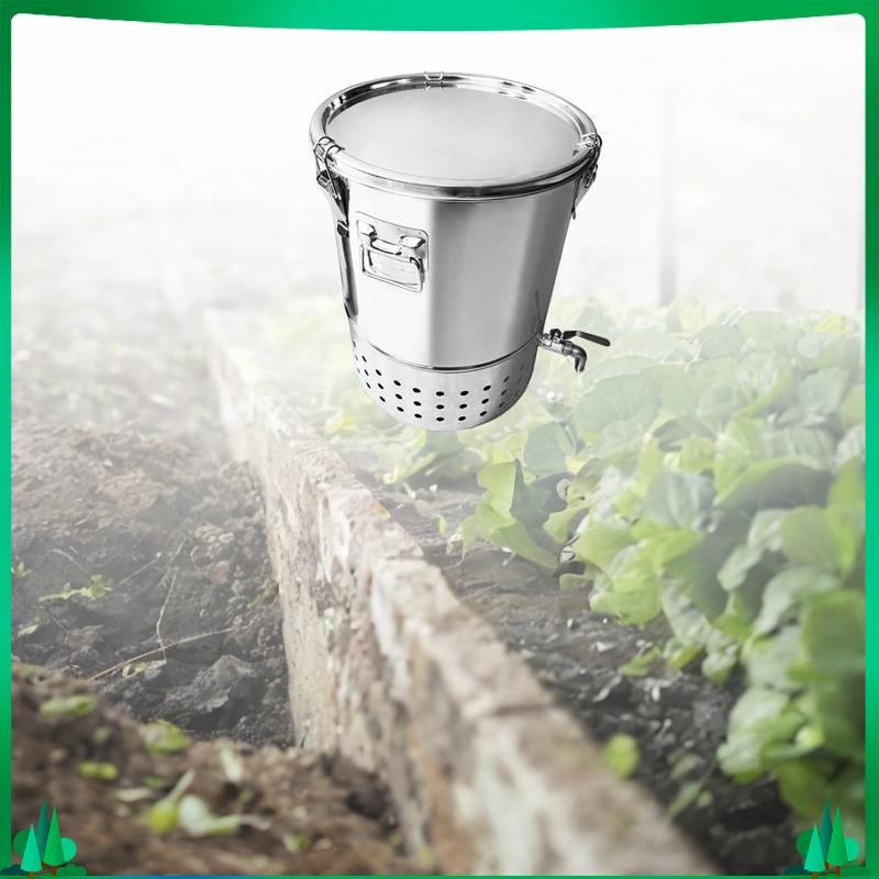 [Isuwaxa] Composting Bin Kitchen Composter Recycling Pail Bucket ...