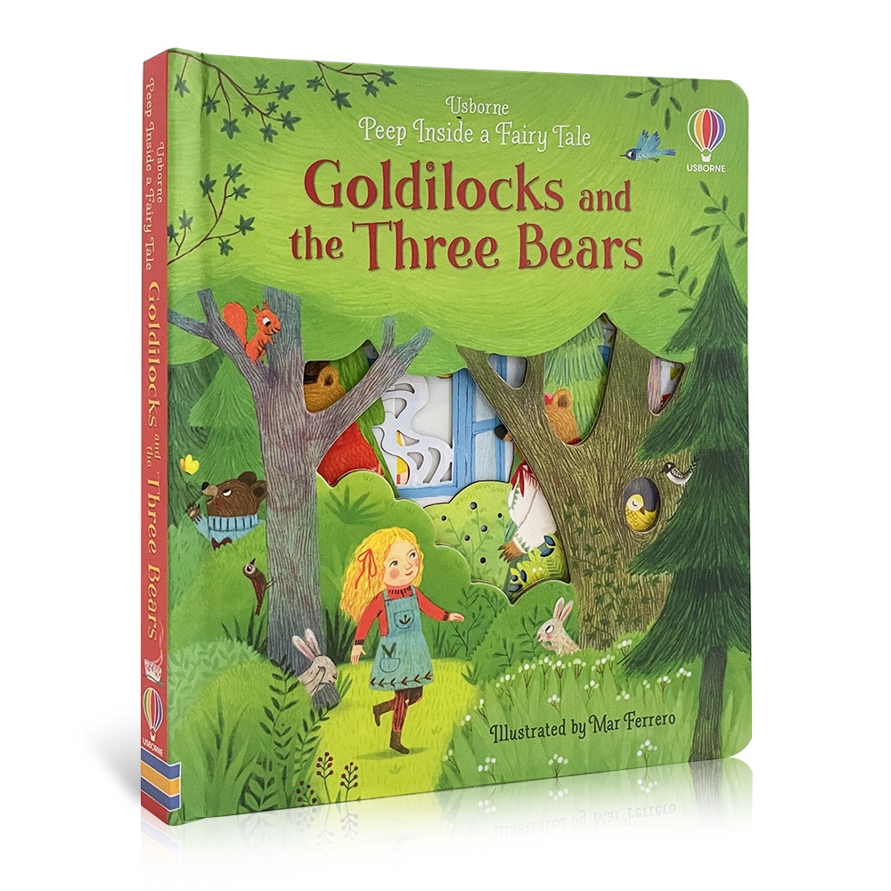Usborne Peep Inside A Fairy Tale Goldilocks and The Three Bears 3D Flap ...