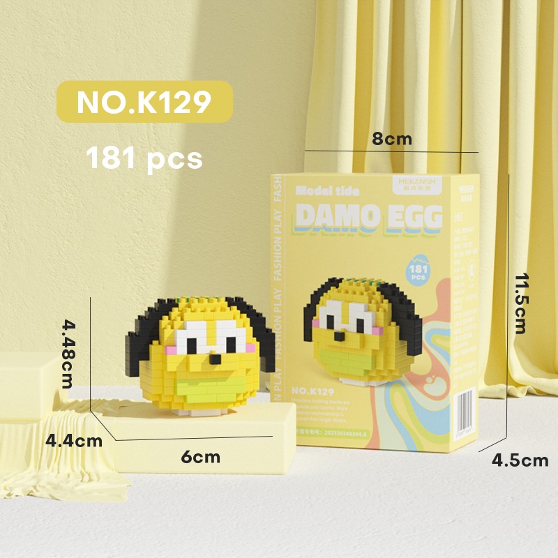 [50 Model] DIY Nano Blocks Building Blocks Sanrio Kuromi Melody Purin ...