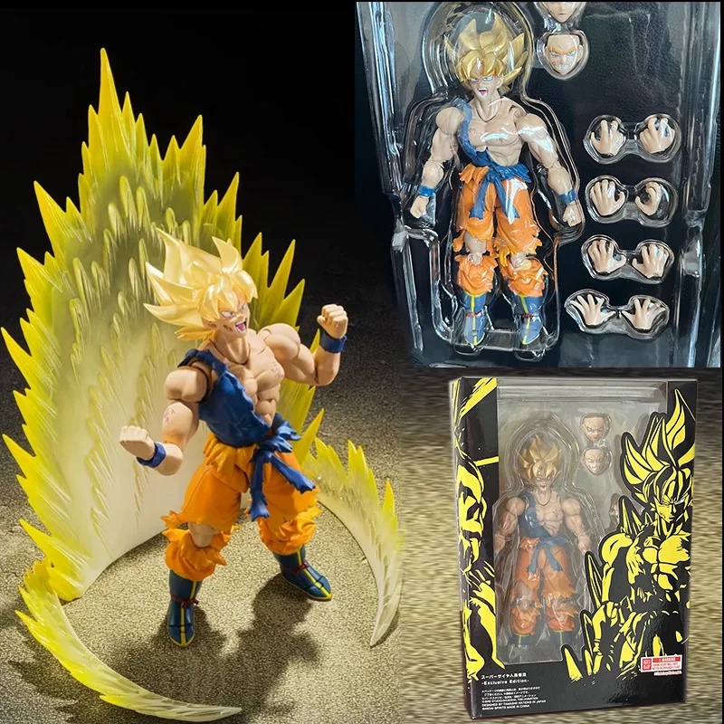 Dragon Ball Z Son Goku Figure SHF S.H.Figuarts Goku War Damage Super ...