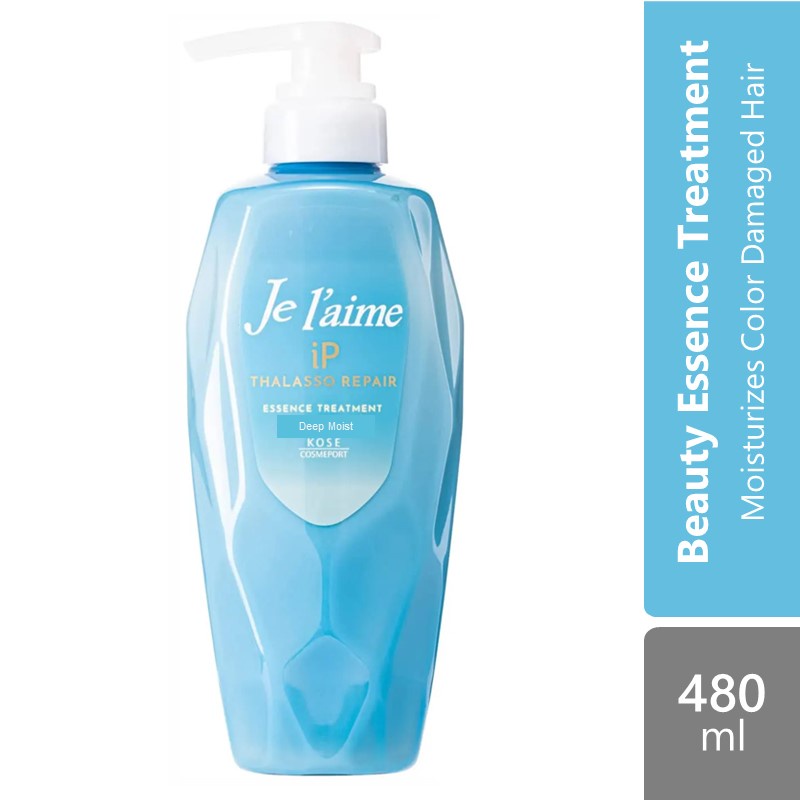Kose Cosmeport Je L’aime Ip Essence Treatment 480ml ( Deep Moist Moist & Smooth ) | Shopee Singapore