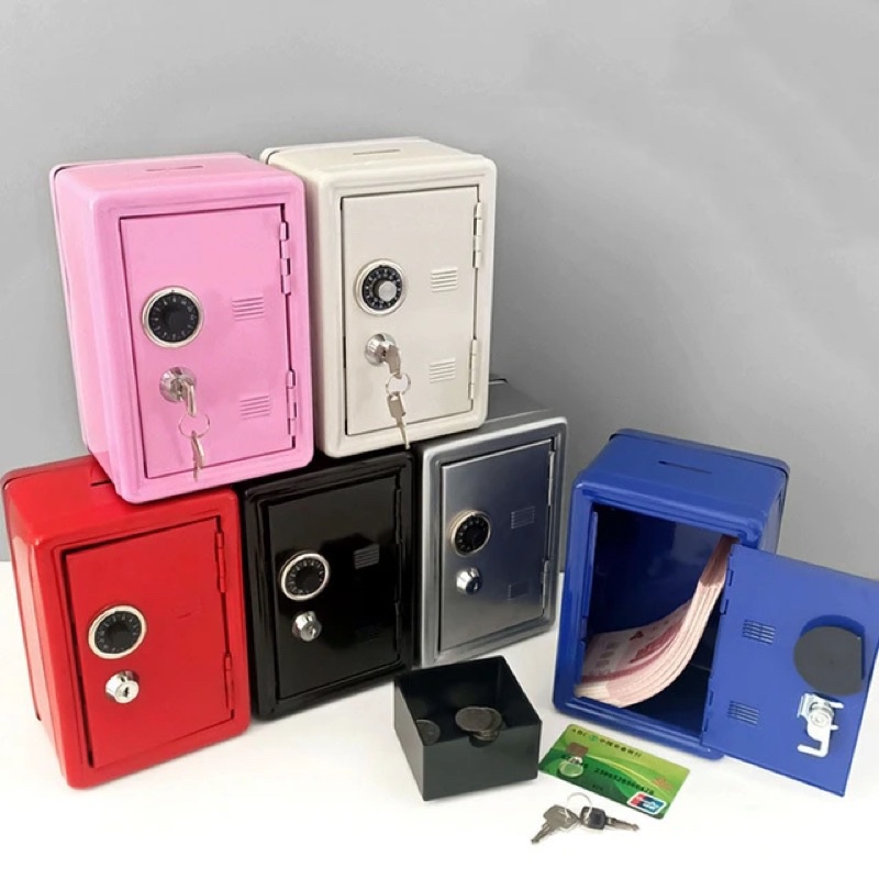 Creative Piggy Bank Password Money Box Cash Coins Saving Box | Shopee ...