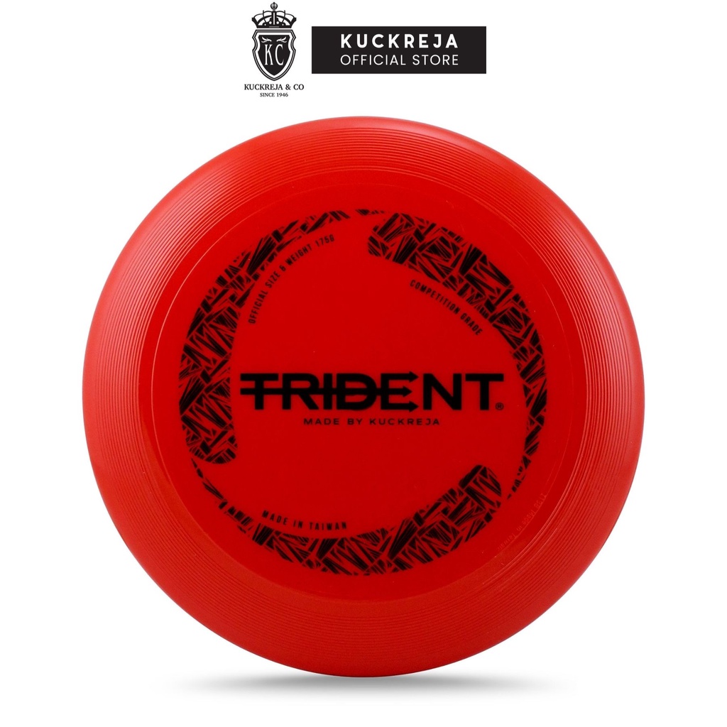 Trident Professional Outdoor Frisbee - Red (175g) | Shopee Singapore