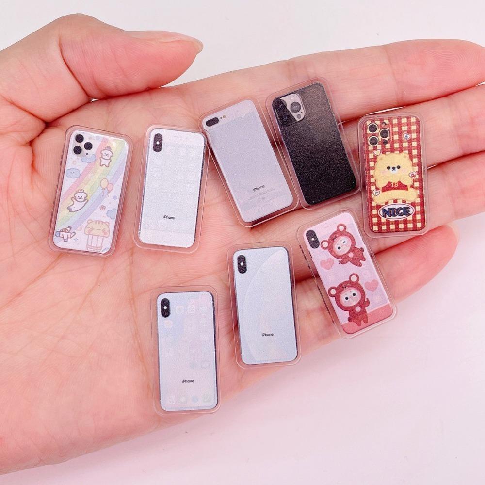 LANAFAY 1:12 Miniature Phone, Miniature Decoration Dollhouse Mobile ...