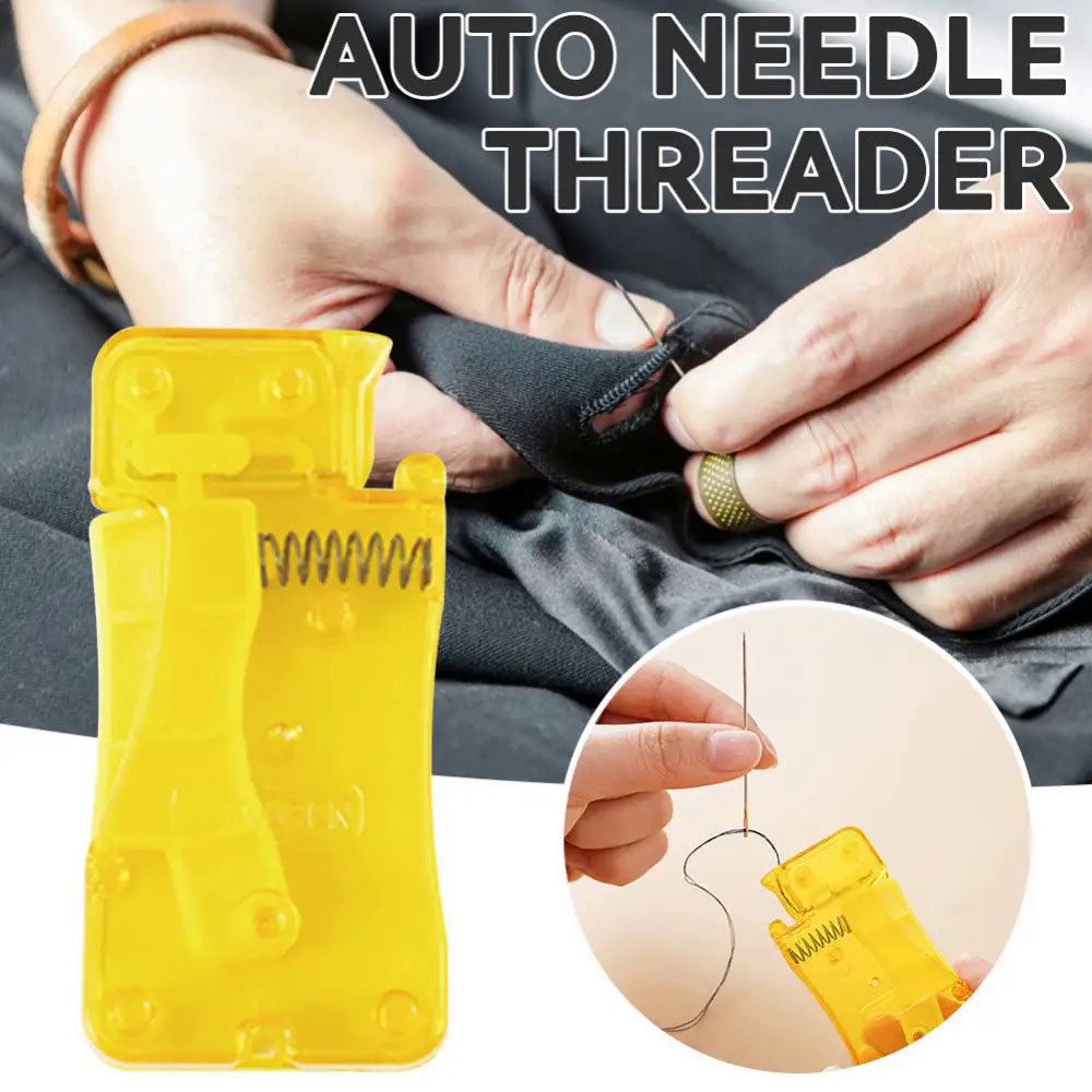 Auto Needle Threader DIY Sewing Needle Threader Home Hand Machine Sewing Automatic Thread Device ...