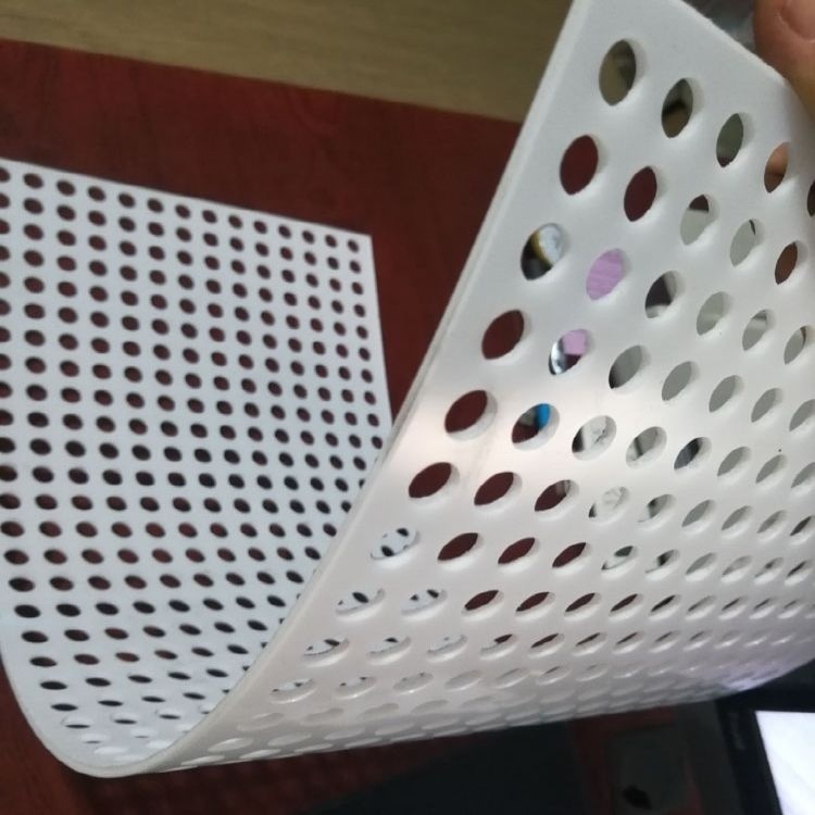 Customizable Plastic Pp Punching Mesh Plate Wire-Wrap Board Punching ...