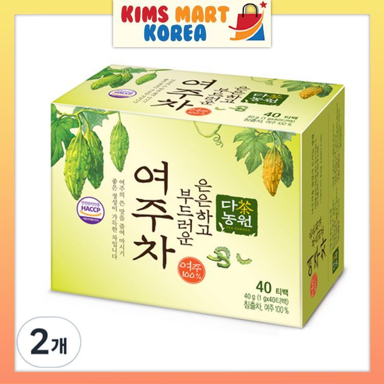 Danongwon Bitter Gourd Tea Korean Traditional Tea Food 1g x 40pcs x ...