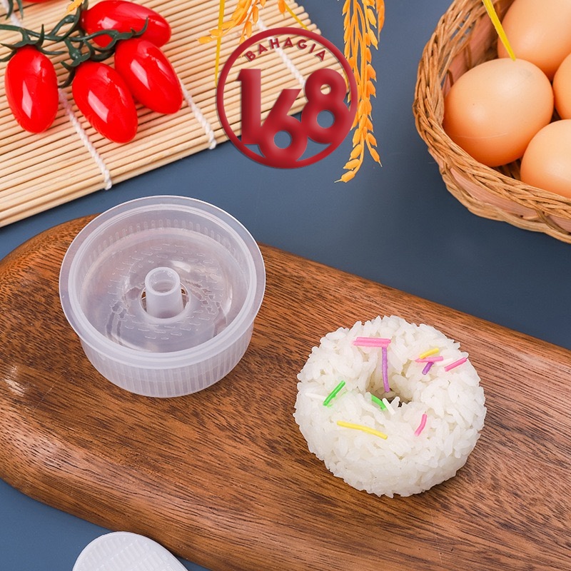 Bento Rice Mold Round Donut Shape Onigiri Sushi Creative Non-Stick ...