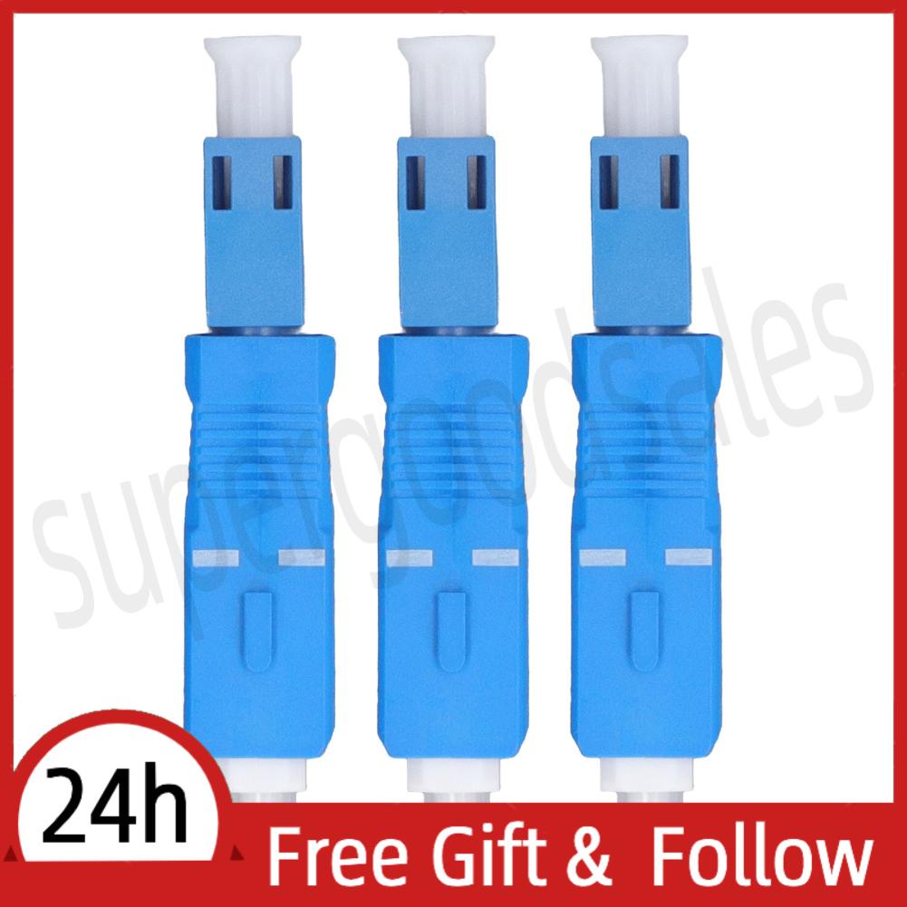 Supergoodsales 3PCS Optical Fiber Adapters SC Male To LC Female Coupler ...