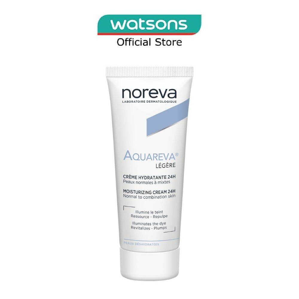 NOREVA Aquareva Light Moisturizing Cream 24 Hour With Hyaluronic Acid ...