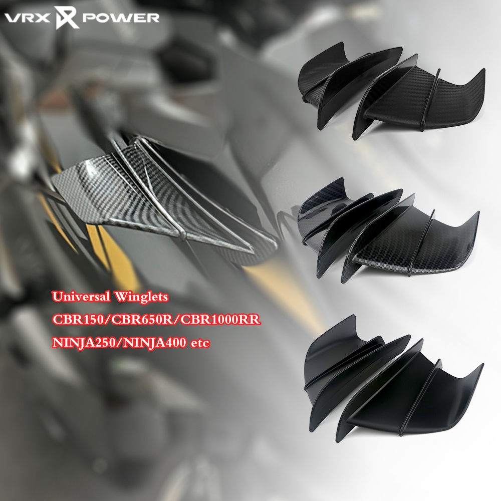 1 Pair Motorcycle Accessories Aerodynamic Winglets Side Winglet ...