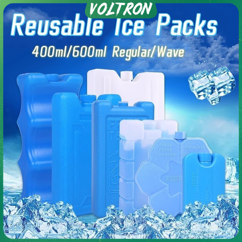 Ice Gel block Ice Pack Cooling Container for Lunch Box Reusable Ice ...