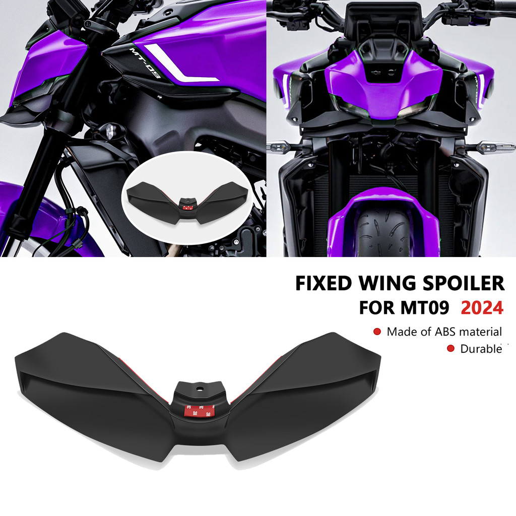 For Motorcycle Downforce Naked Frontal Spoilers Winglet Aerodynamic ...