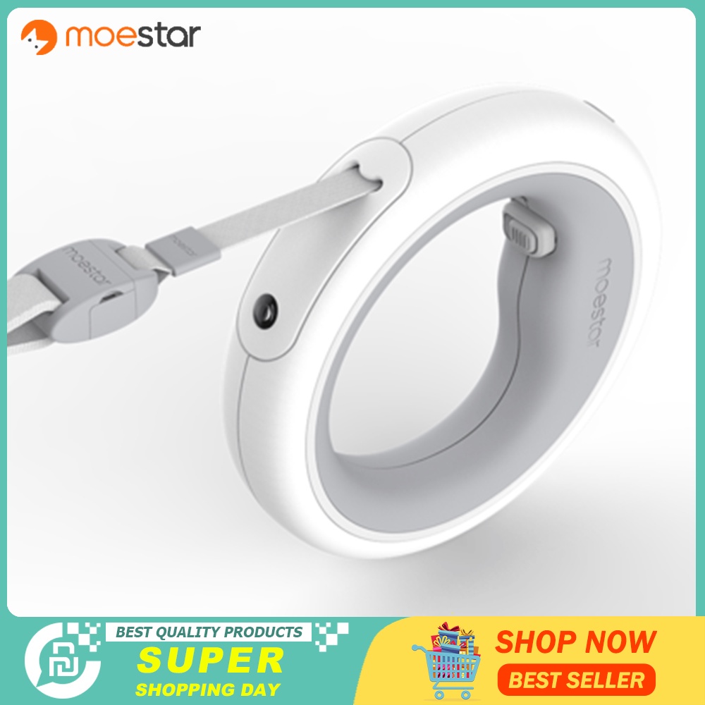 2020 Upgraded MOESTAR Retractable Pet Leash Ring Flexible 3.0m Dog ...