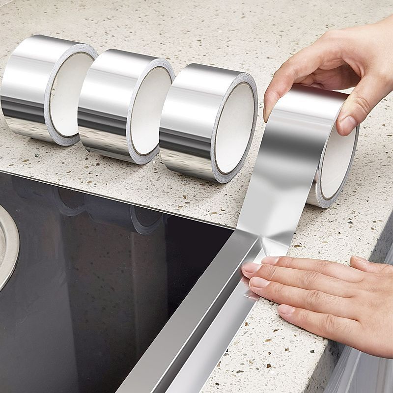 5/10/20m Self-adhesive Aluminum Foil Tape Waterproof Radiation ...