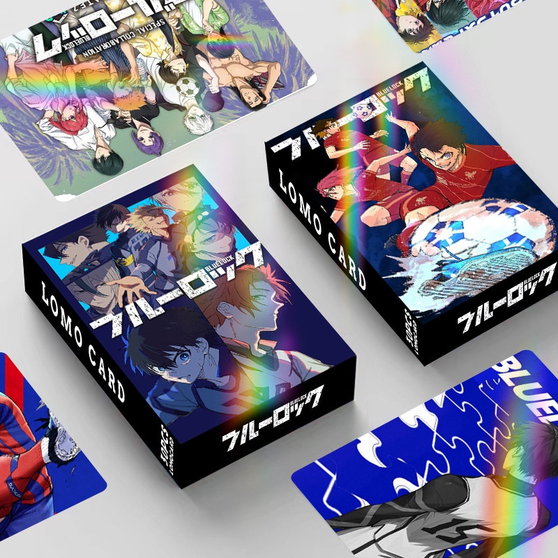 BLUE LOCK Laser Flash Lomo Card Isagi Yoichi Color Printing Collectible ...