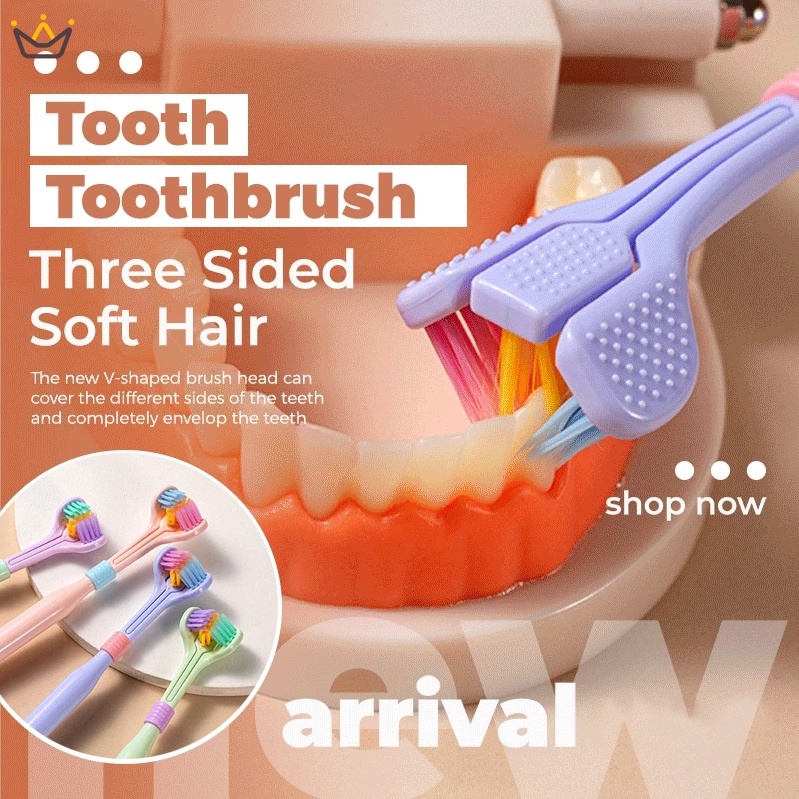 1 Pc Kawaii Candy Color Oral Care Brush / Ultra Fine Soft Bristle Deep ...