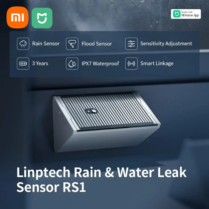 For Xiaomi linptech Rain Sensor Water Leak Sensor High Sensitivity ...