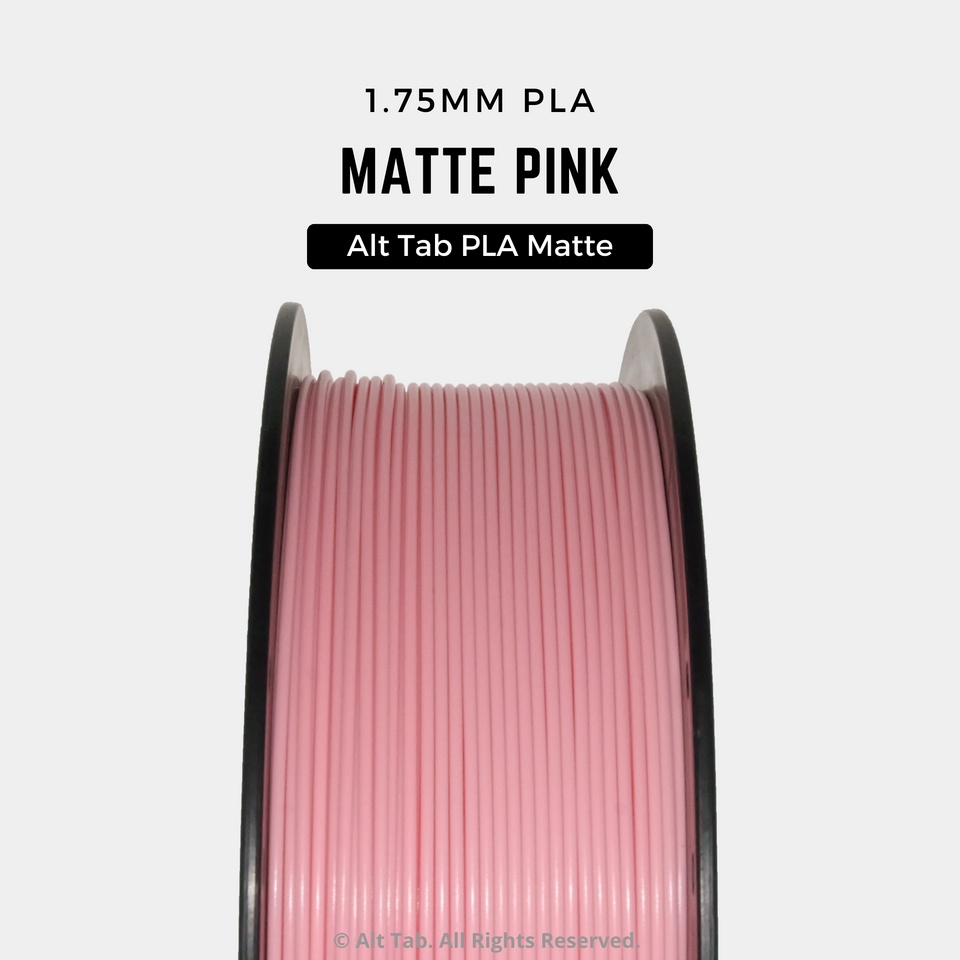 (Local Stock) Matte Pink PLA Filament 1.75mm 1kg for 3D Printer ...