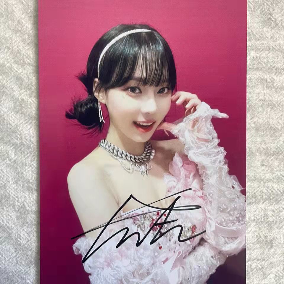 Aespa WINTER Signature Photo gift autograph photo aespa签名照 | Shopee ...