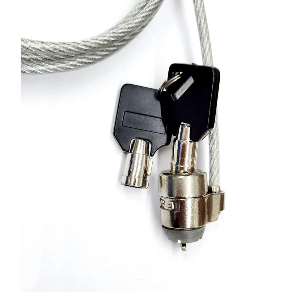 Notebook Cable Lock Key 1.8meter F&K / Standard K Slot: 1/4 x 1/8 in ...