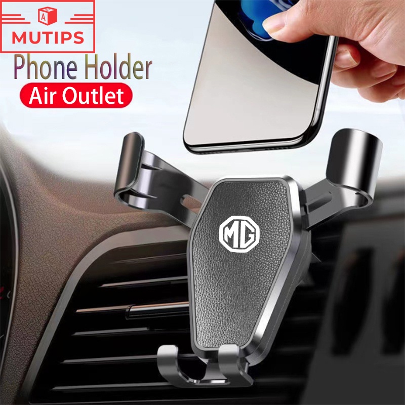 MG Car Air Vent Handphone Stand Auto Scaling GPS Phone Holder Grip For ...