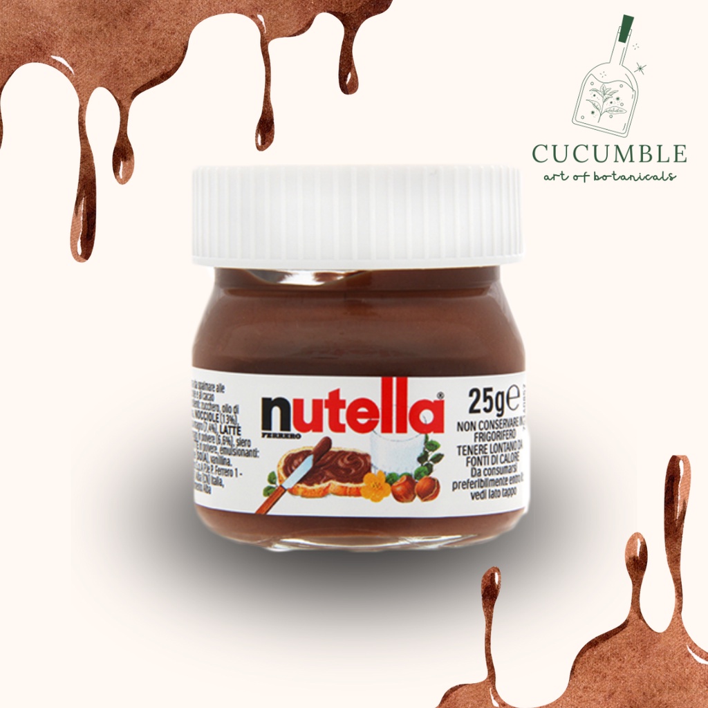 Mini Nutella Hazelnut Spread with Cocoa Glass Jar (25g) EXP: Dec '25 ...