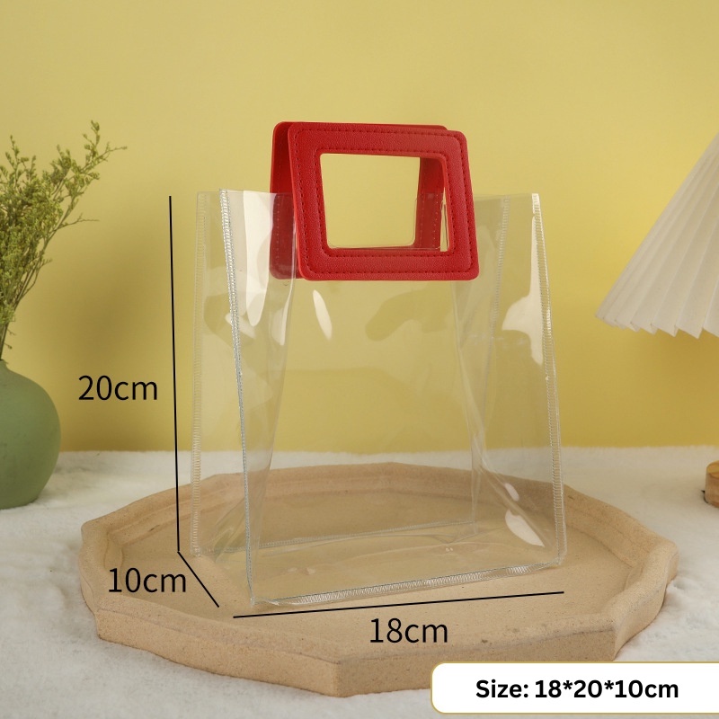Gift Boxes Transparent PVC Gift Bag Perfect for Christmas Gift Birthday ...