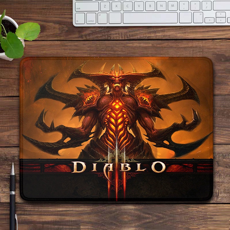 Gaming Mouse Pad Diablo 4 Small Mousepad Anime Mouse Mat Pc Gamer ...