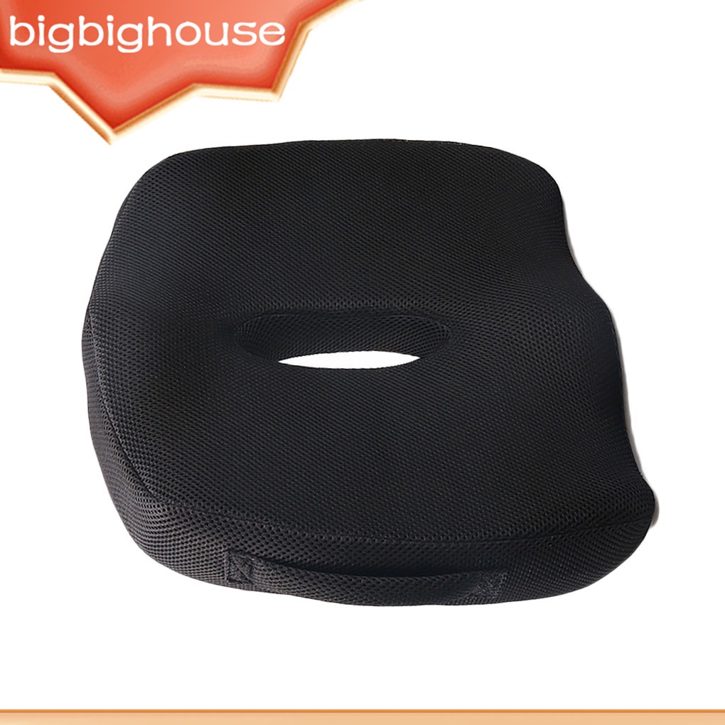 Memory Cotton Seat Cushion Ergonomic Sciatica Pain Relief Driver Seat ...