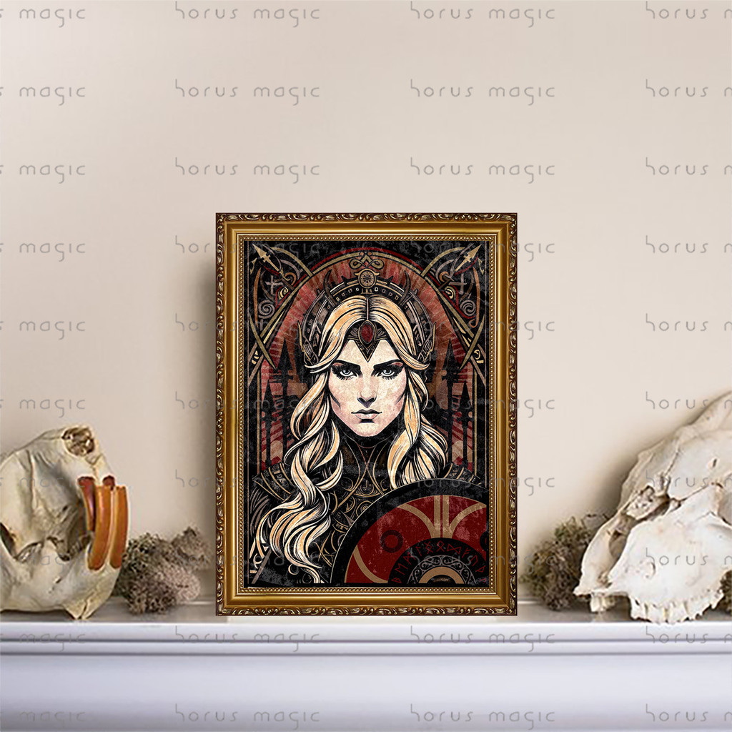 Skuld Skuld Now Goddess of Destiny Valkyrie Nordic Mythology Altar ...