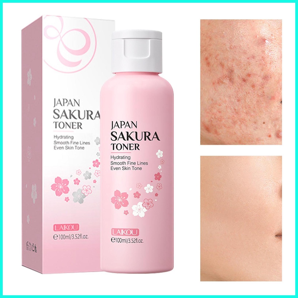 Sakura Toner Face Soothing Purifying Skin Clearing Sakura Face Lotion ...