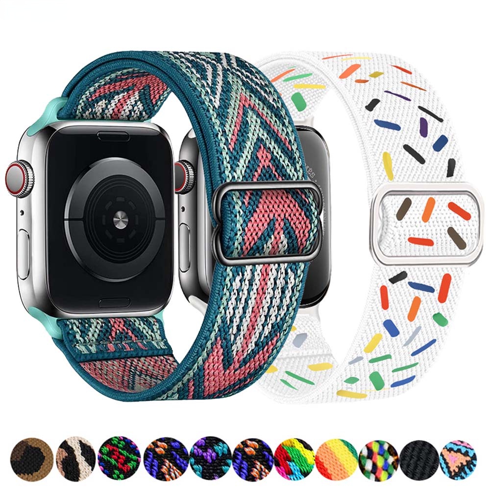 Scrunchie Strap for iWatch for smart watch band 45mm 44mm 40mm 41mm ...