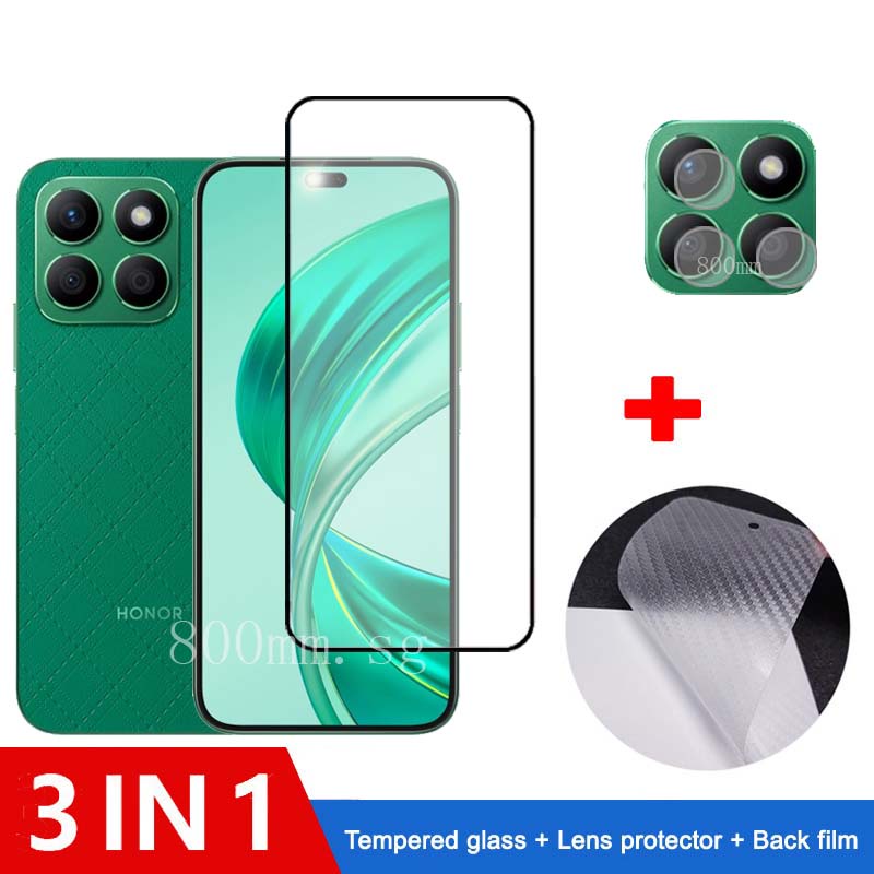 3 in 1 Tempered Glass Screen Protector For Honor X8b X7b X9b X9a X9 X6 ...