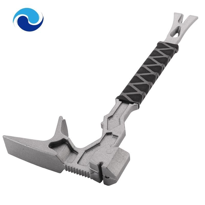 1 Pieces Outdoor Multifunctional Hammer Crowbar Fire Rescue Tool ...