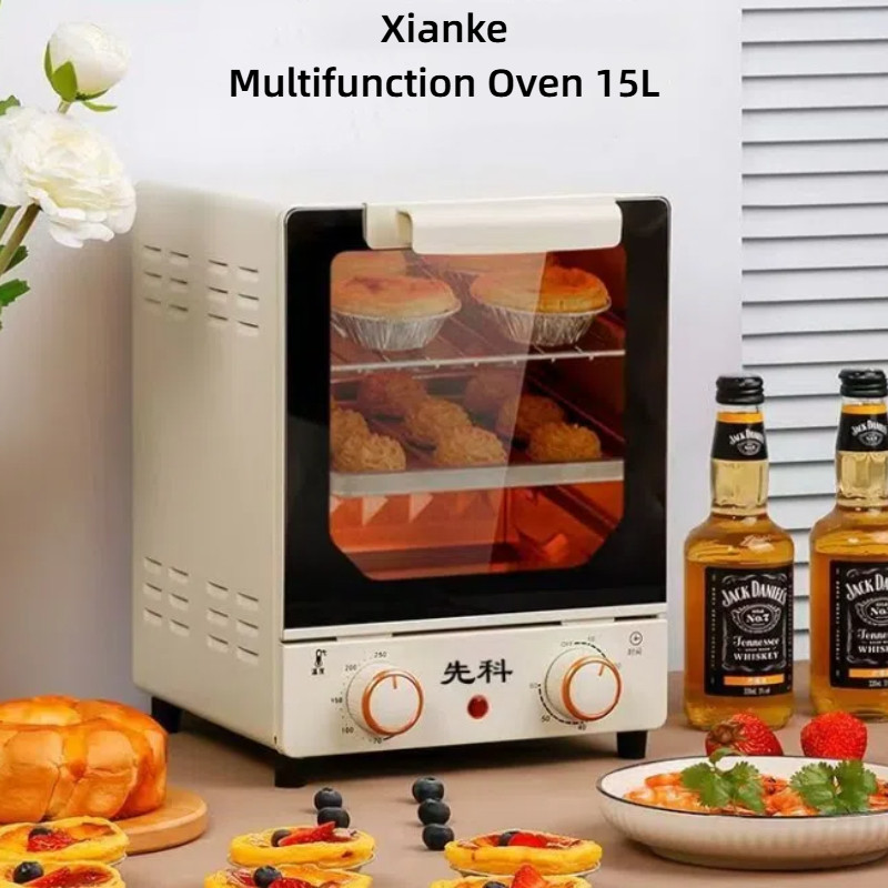 Xianke Digital electric oven 15L Multifunctional Smart Fryer Oven ...