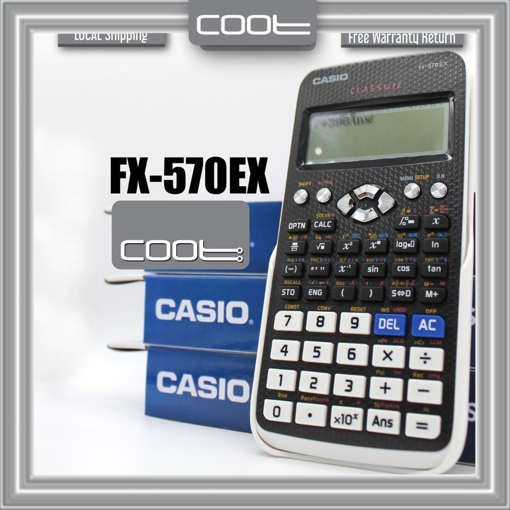 CASIO FX-570EX/FX-991EX Calculator Scientific Calculator Student Kalkulator Saintifik ...