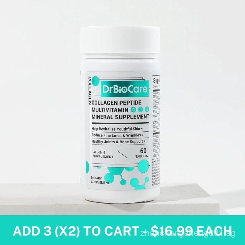 [Flash Sale]DrBioCare Collagen Peptides, Vitamin & Mineral, Contains ...