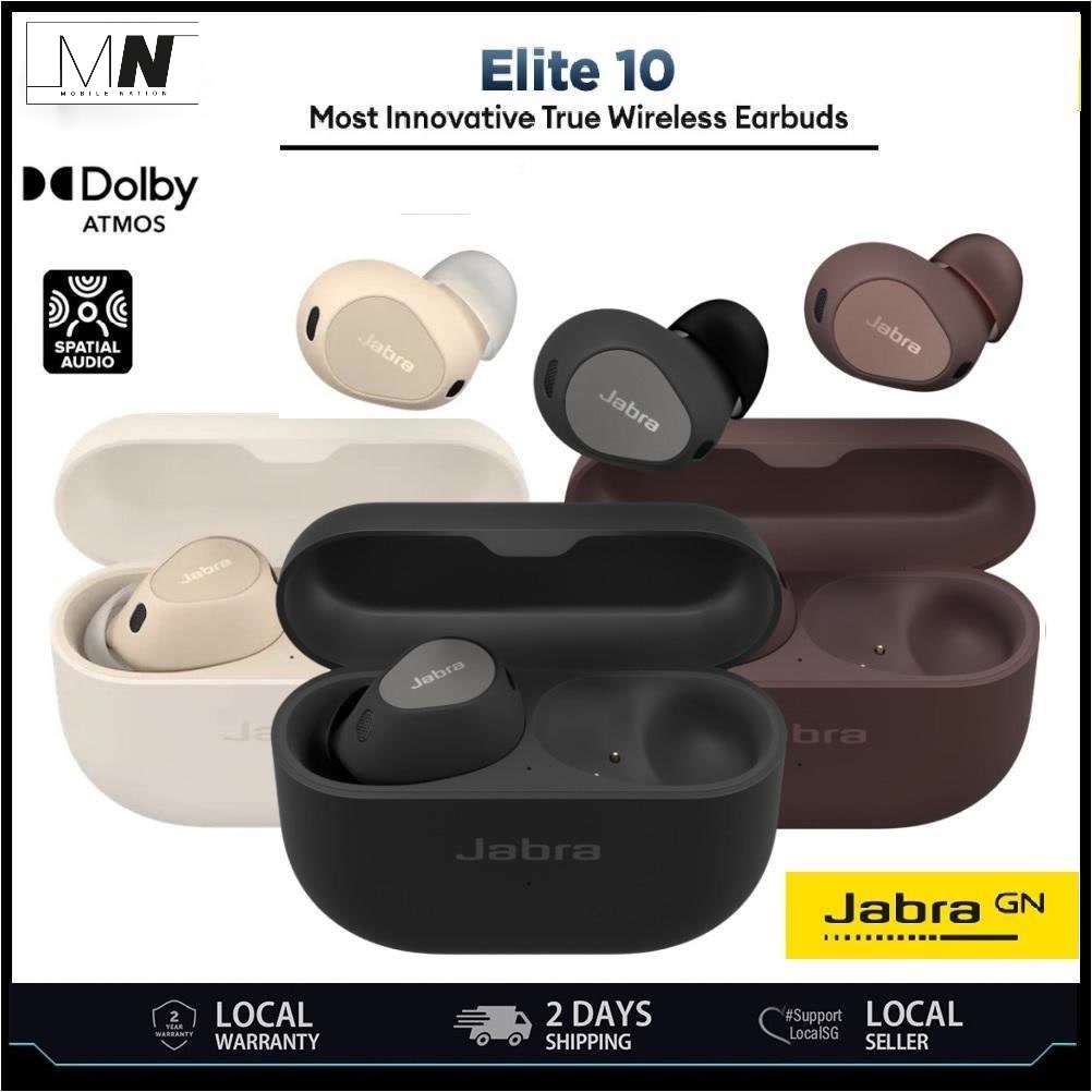 Jabra Elite 10 Truly Wireless Earbuds With Dolby Atmos, Wireless ...