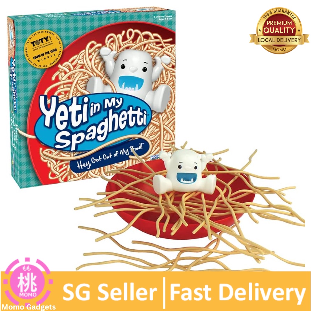 PlayMonster Yeti In My Spaghetti — Silly Children's Game — Hey, Get Out ...