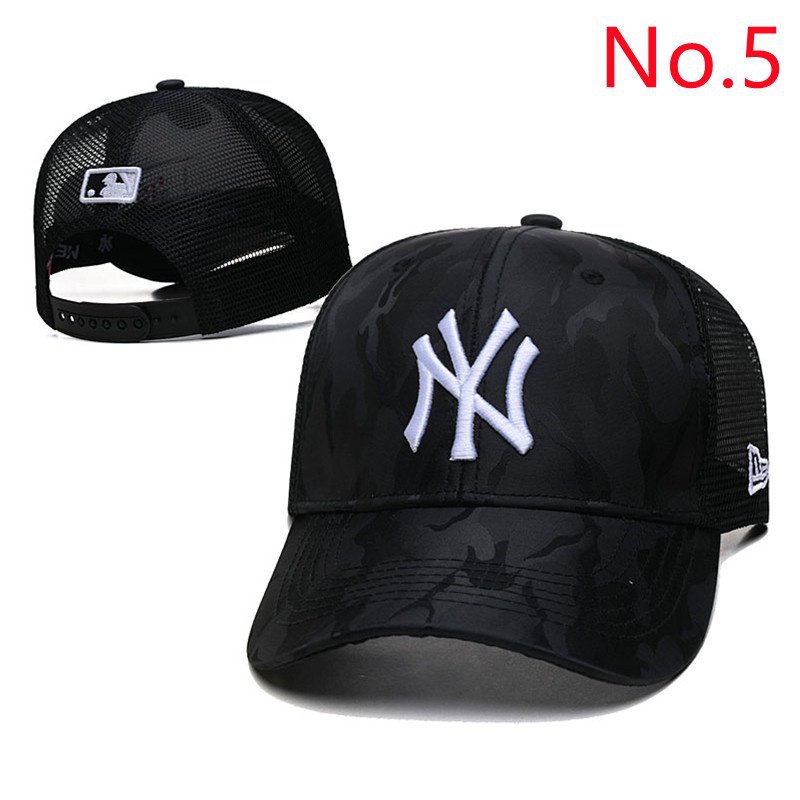 Listo stock 50 style South Korea versión New York Yankees hat Gorra adjustable Bezos straw hat ...