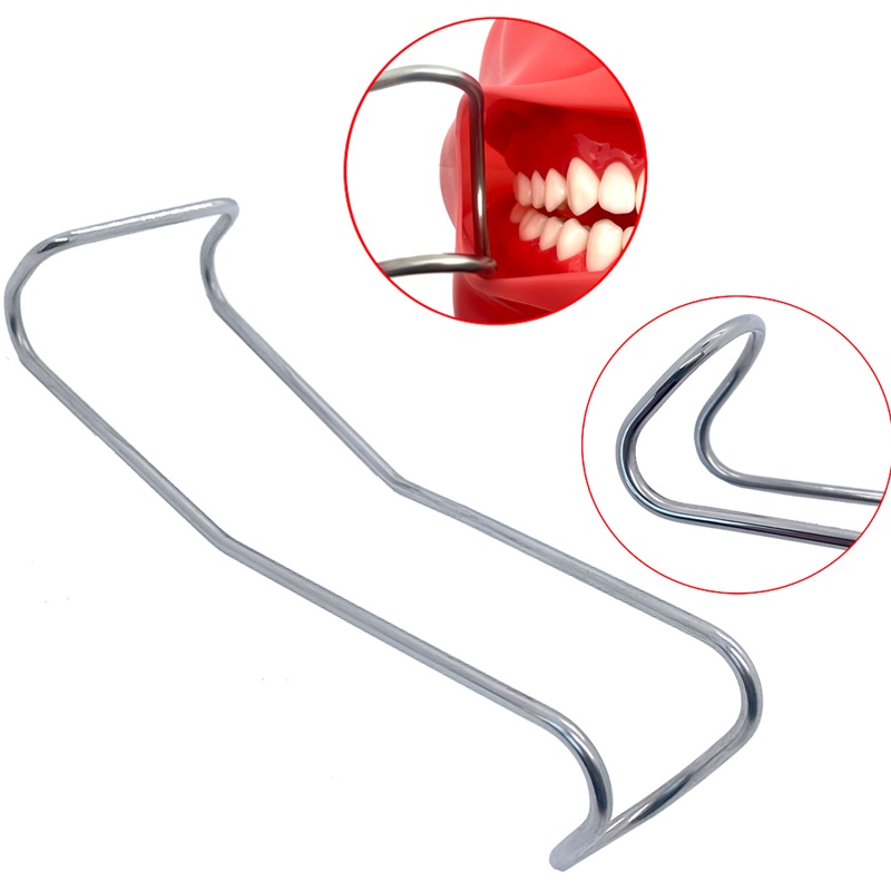 Stainless Steel Double Head Hook T-shaped Mouth Angle Lip Push ...
