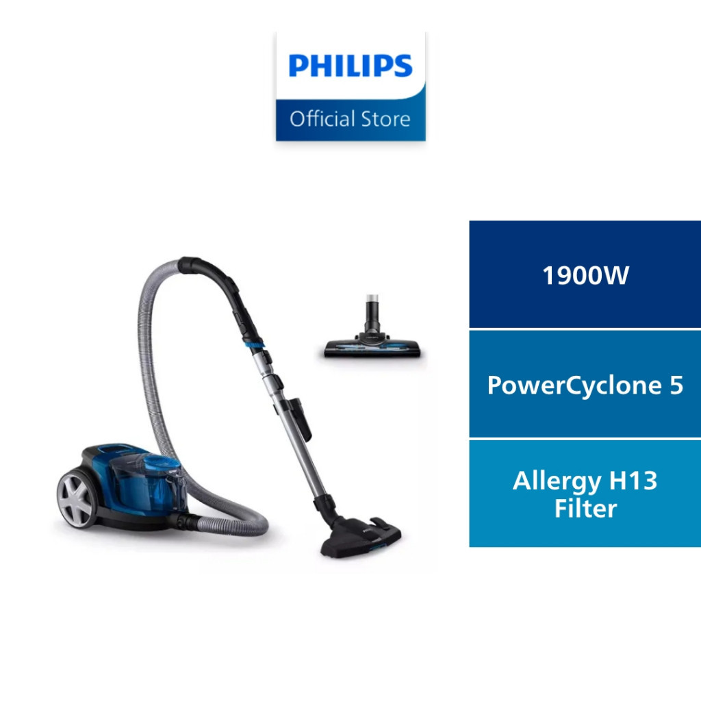 PHILIPS Powerpro Compact Bagless Vacuum Cleaner - FC9352/61 | Shopee ...