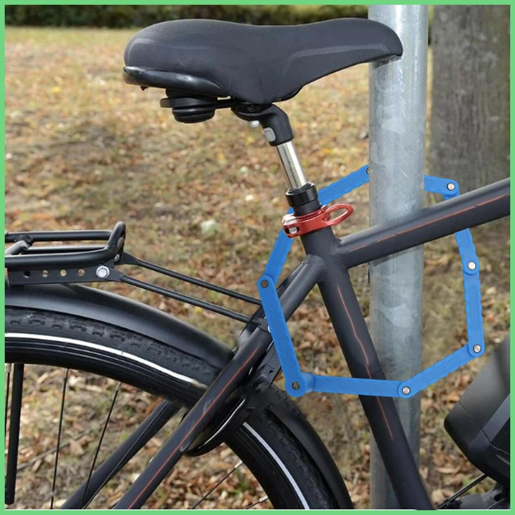 Folding Cycle Lock Combination Eight-section Cycle Locks Heavy Duty ...