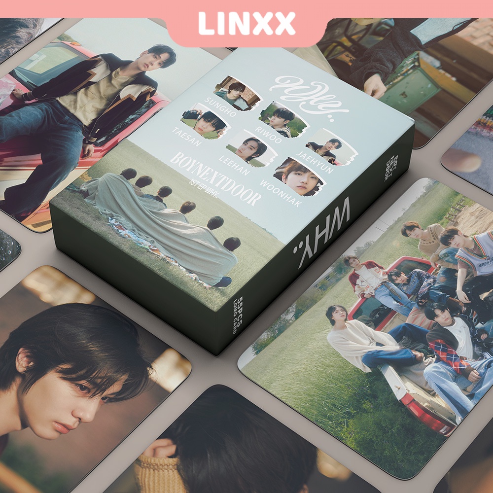 LINXX 55 Pcs BOYNEXTDOOR WHO Album Lomo Card Kpop Photocards Postcards ...