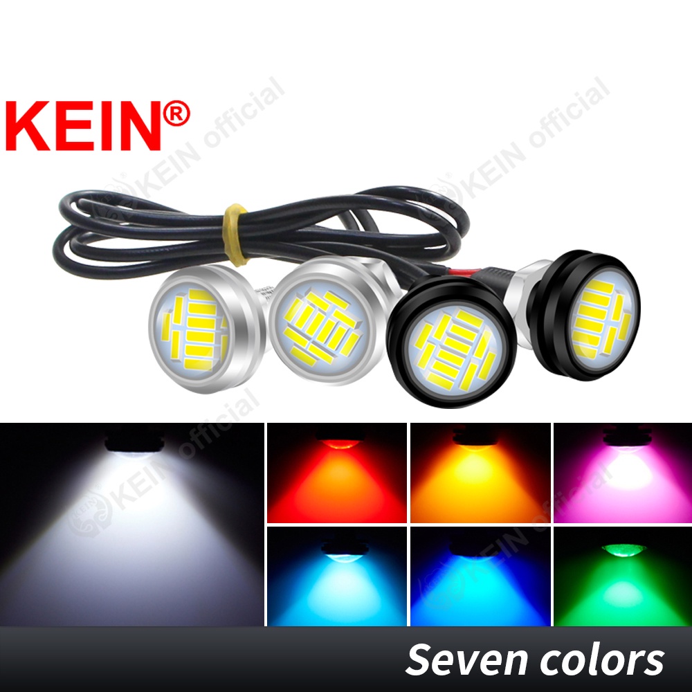 KEIN HD Lens Eagle Eye Motor Hawkeye Warning Light DRL LED Rear Daytime ...