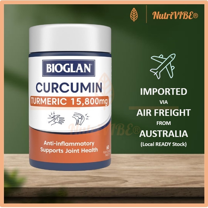 [Ready SG Stock] Bioglan Clinical Curcumin Potent Anti-inflammatory 60 ...
