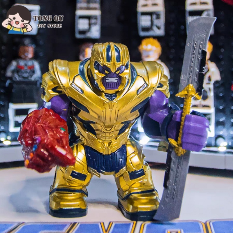 Avengers Minifigures Infinity Gauntlet Thanos Building Block ...