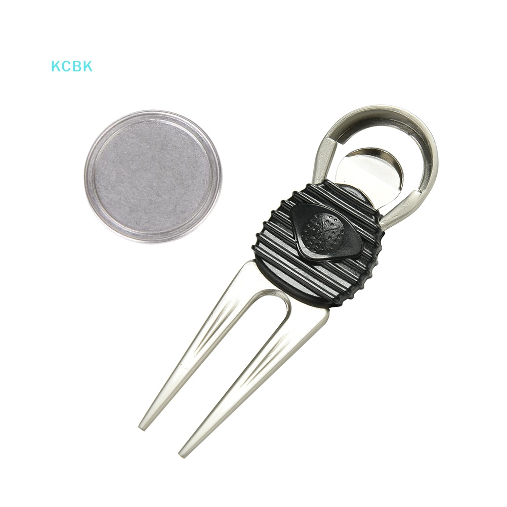 【KC】 Anti-slip Silver Golfer Club Golf Divot Tool & Ball Marker Pitch ...
