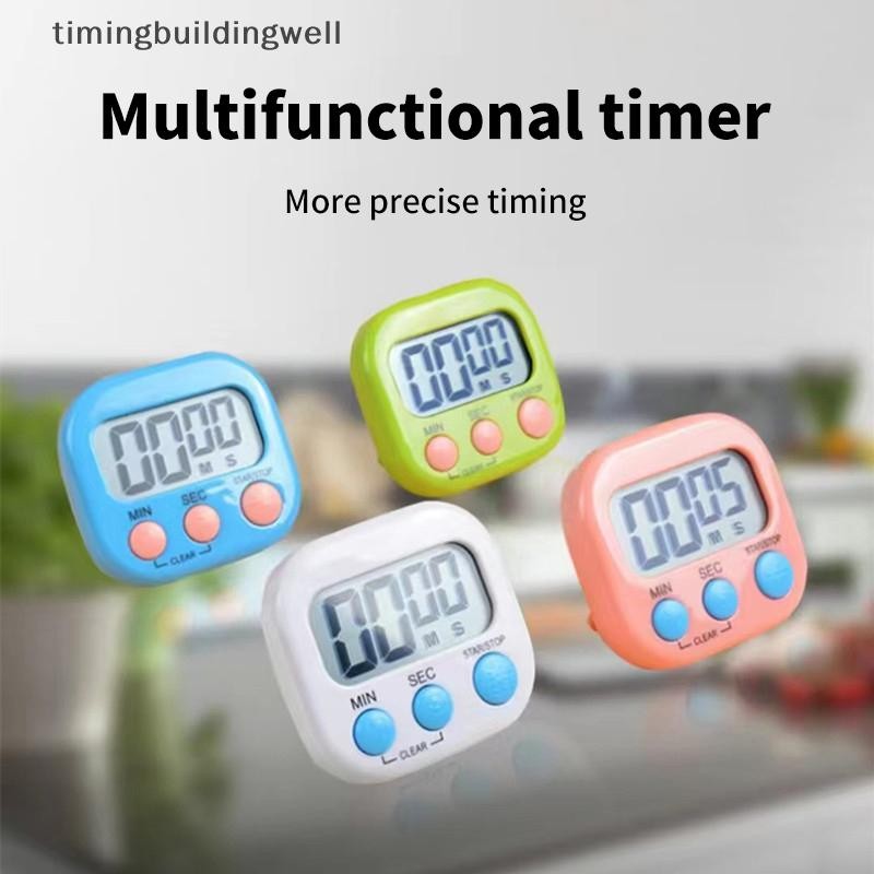 Twsg Timer Gym Kitchen Reminder Electronic Timer Digital Stopwatch ...
